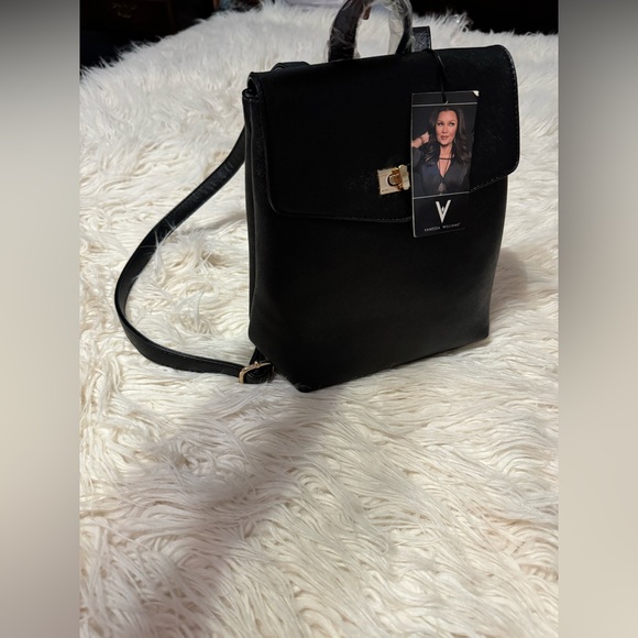 Vanessa Williams | Bags | Vanessa Williams Posh Mini Backpack Black Nwt ...